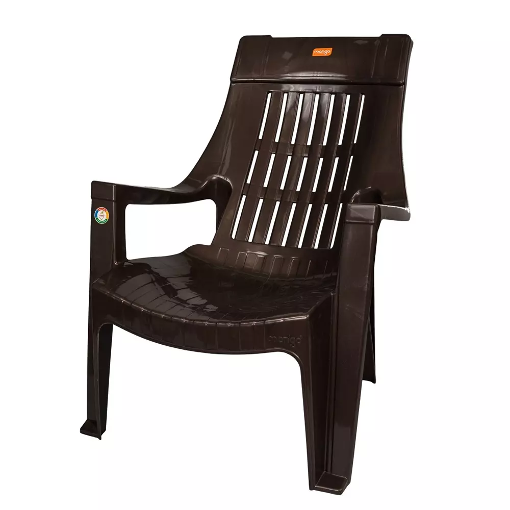 Buy Mango STYLE Plastic Chair 83x60x81 cm Weather Brown Online at Best ...