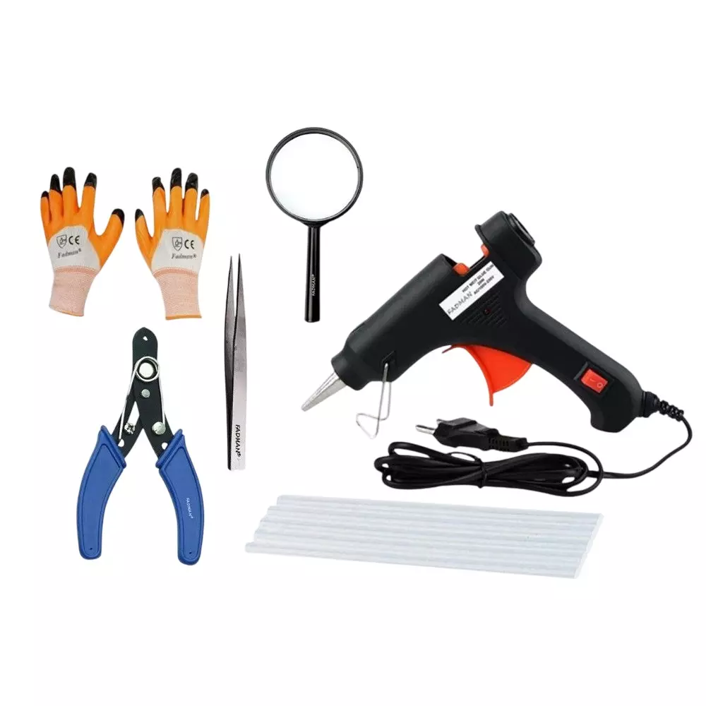 Buy Fadman Standard Temperature 20 W Glue Gun with 5 Sticks Combo Kit ...