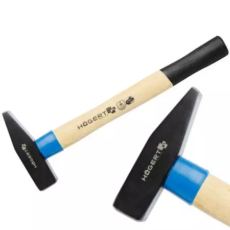 Buy Hogert Technik 800 g Machinist hammer with wooden handle HT3B008 ...