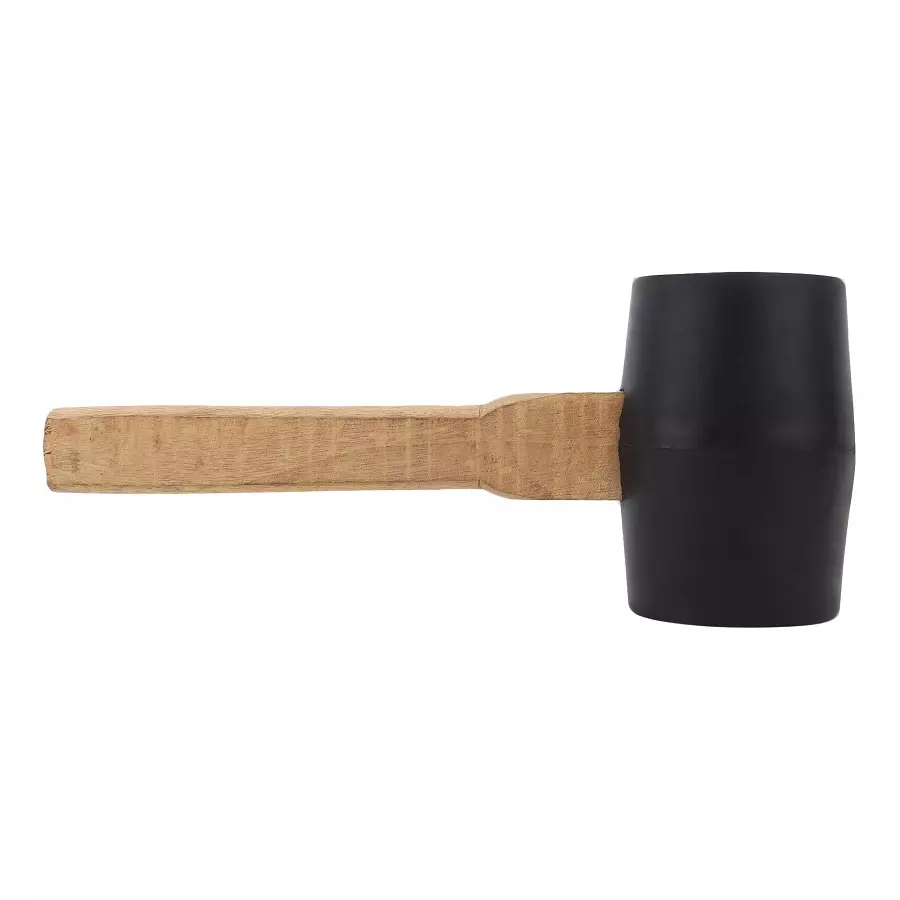 Buy LOVELY 3" Inch Rubber Hammer with Wooden Handle Pack of 1 L18909 ...