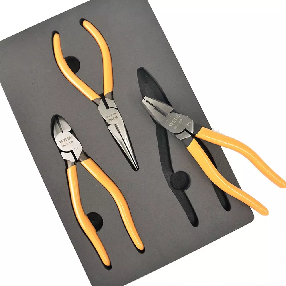 Buy FUJIYA Pliers, Nipper and Set Yellow Color, WM-03A Online at Best ...