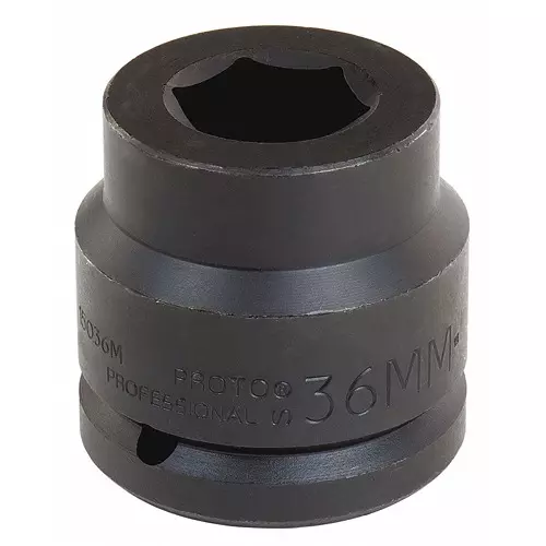 Buy PROTO Impact Socket Alloy Steel Metric 36 mm, J15036M Online in ...
