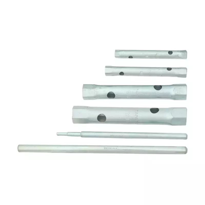 Buy Taparia TS-08P Tubular Box Spanner Set with Tommy Bar (8 Pieces/Set ...