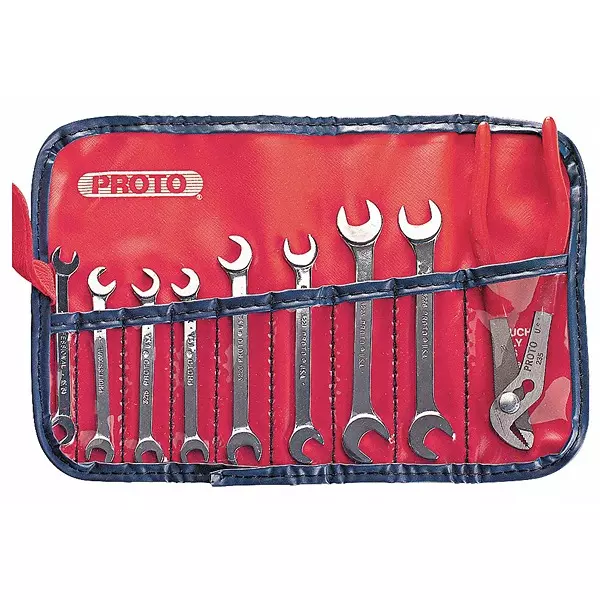 Buy PROTO Open End Wrench Set Alloy Steel SAE 3 to 5-1/2 inch, J3200D ...