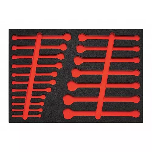 Buy PROTO Tool Storage Foam Insert Polyethylene Black & Red 23 inch ...