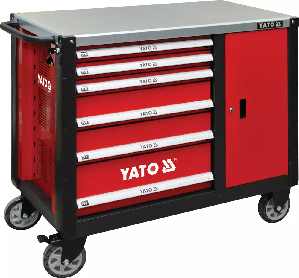 Buy Yato 6 drawers Mobile workbench YT-09002 Online in India at Best Prices