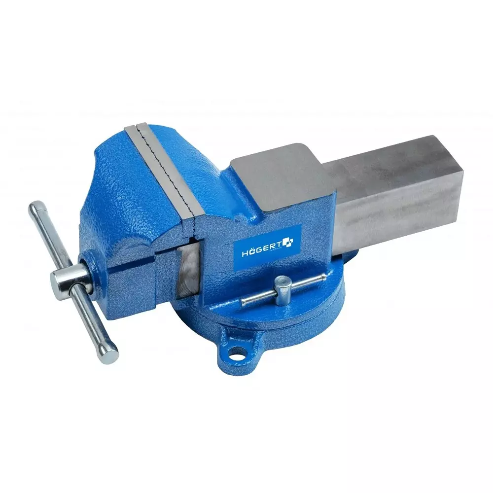 Buy Hogert Technik Rotary Vice 125 mm Jaw Width and Base Mounted with 2 ...