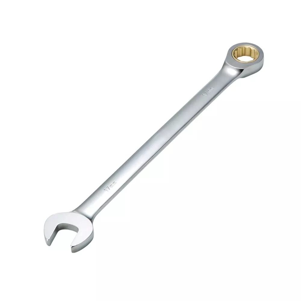 Buy TRUSCO Ratchet Combination Wrench 17 mm Hex Size, TGRW-17L Online ...