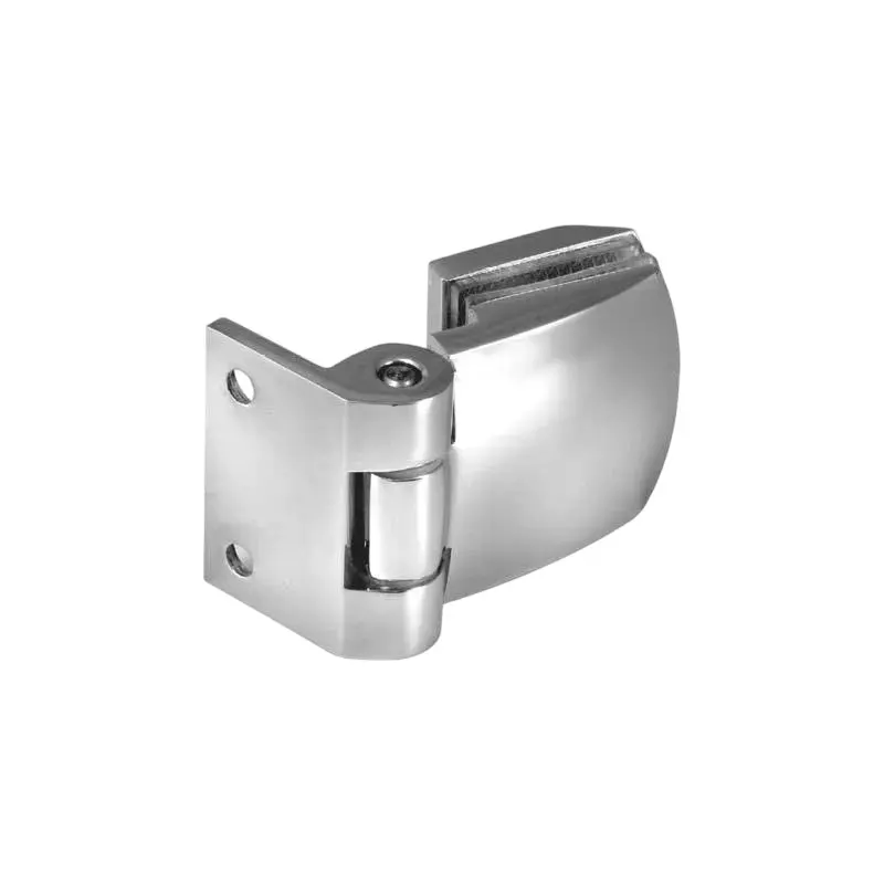 Buy OZONE Wall-to-Glass Hinge for 6–8 mm Glass Thickness Satin Nickel ...