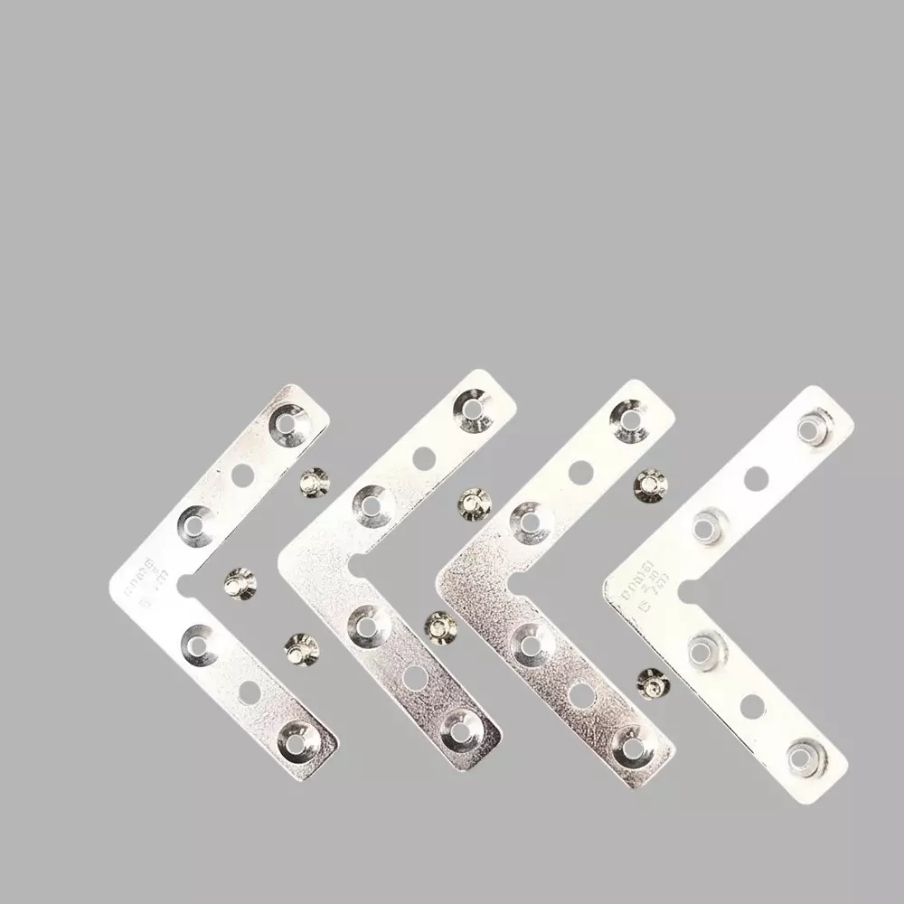 Buy Ebco Corner Bracket for Glass Shutter Profile, Zinc White Finish ...
