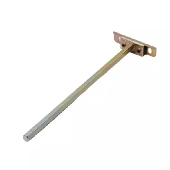 Buy Ebco Wall Shelf Rod Adjustable Zinc Yellow Finish, Size 200 mm ...