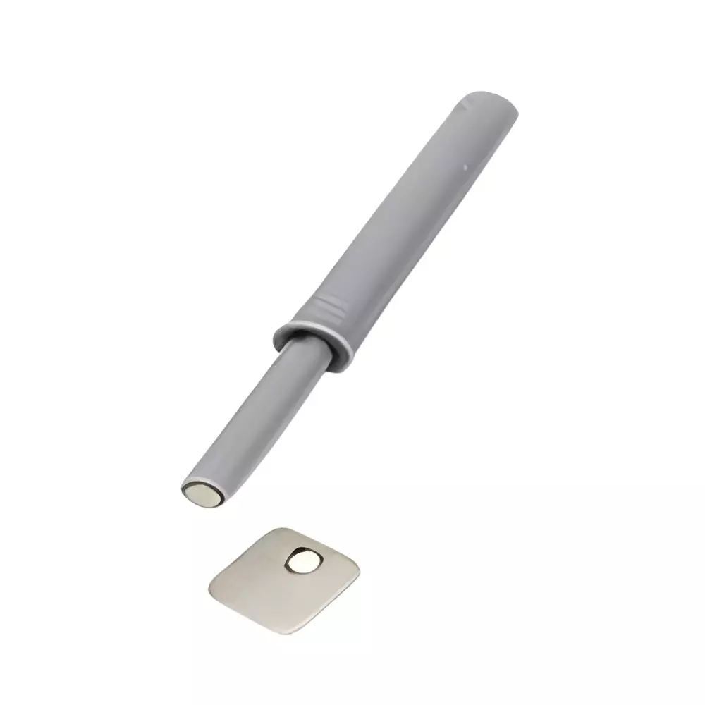 Buy Ebco Push Open Fitting Magnetic Grey Finish, 35 Kg Per Piece Push ...