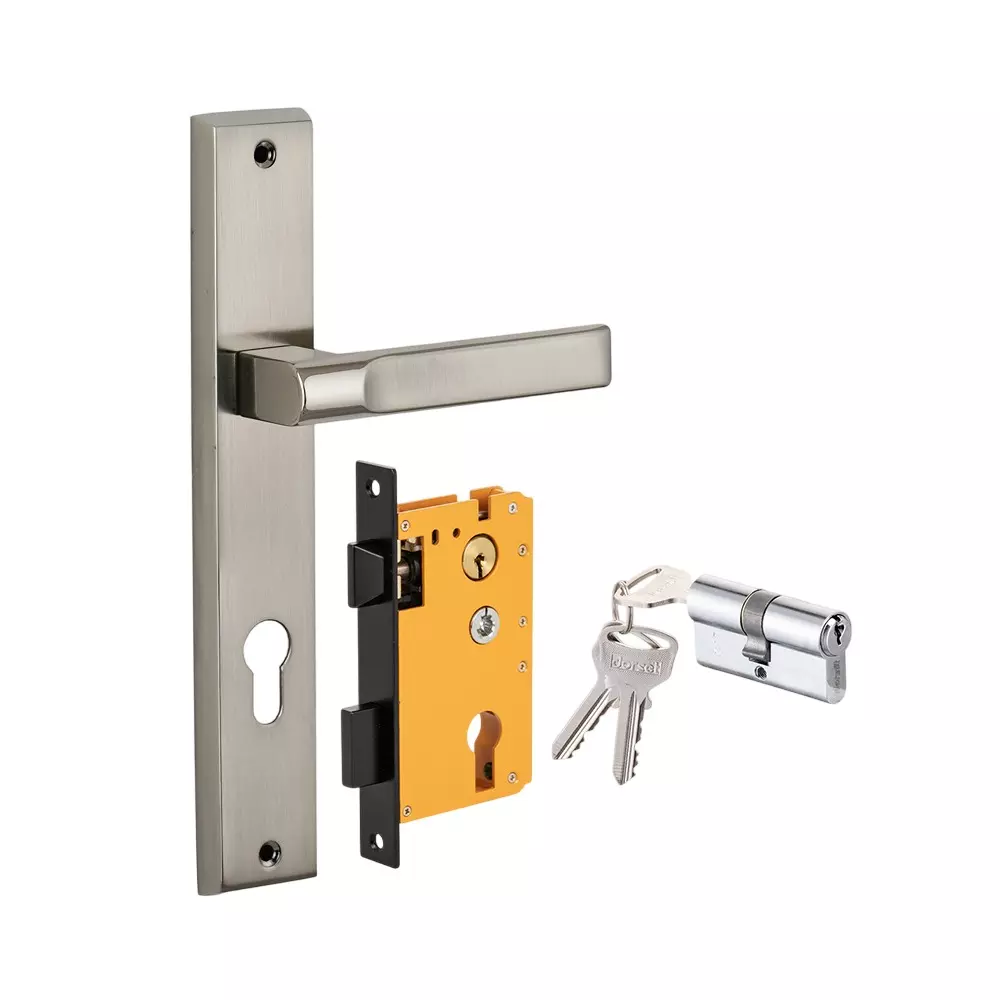 Buy Dorset HL Series Texa Lock Sets With Both Side Key Cylinder 70 mm SC Finish, HL TEX Online ...