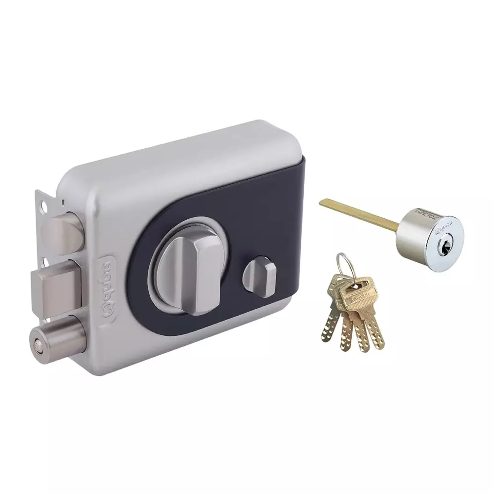 Buy Quba Trident Lock With Pull Handle Combo - 1 Side Key / Knob With ...