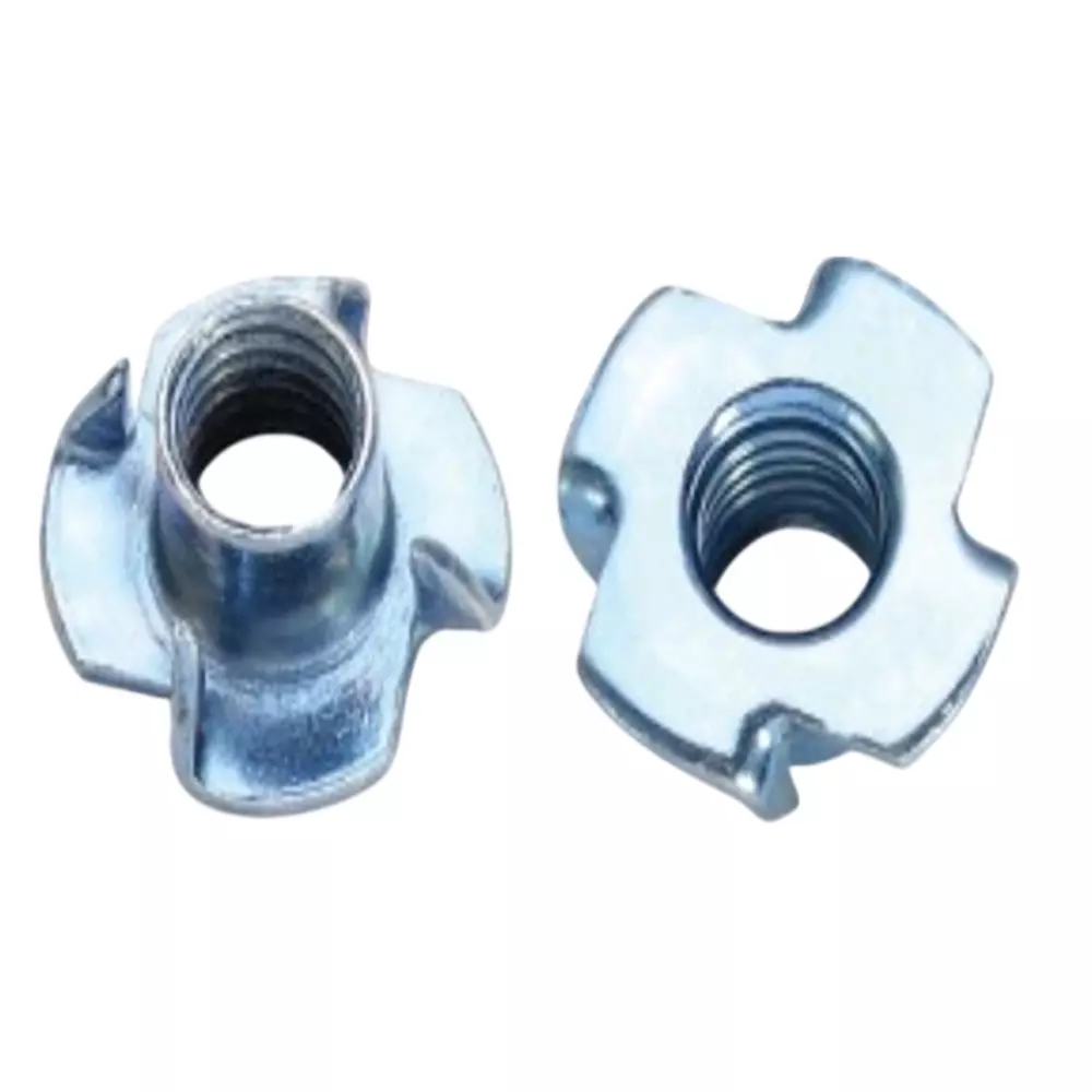 Buy Le CAM Four Claw Nut Mild Steel Silver For Flight Case (Pack of ...