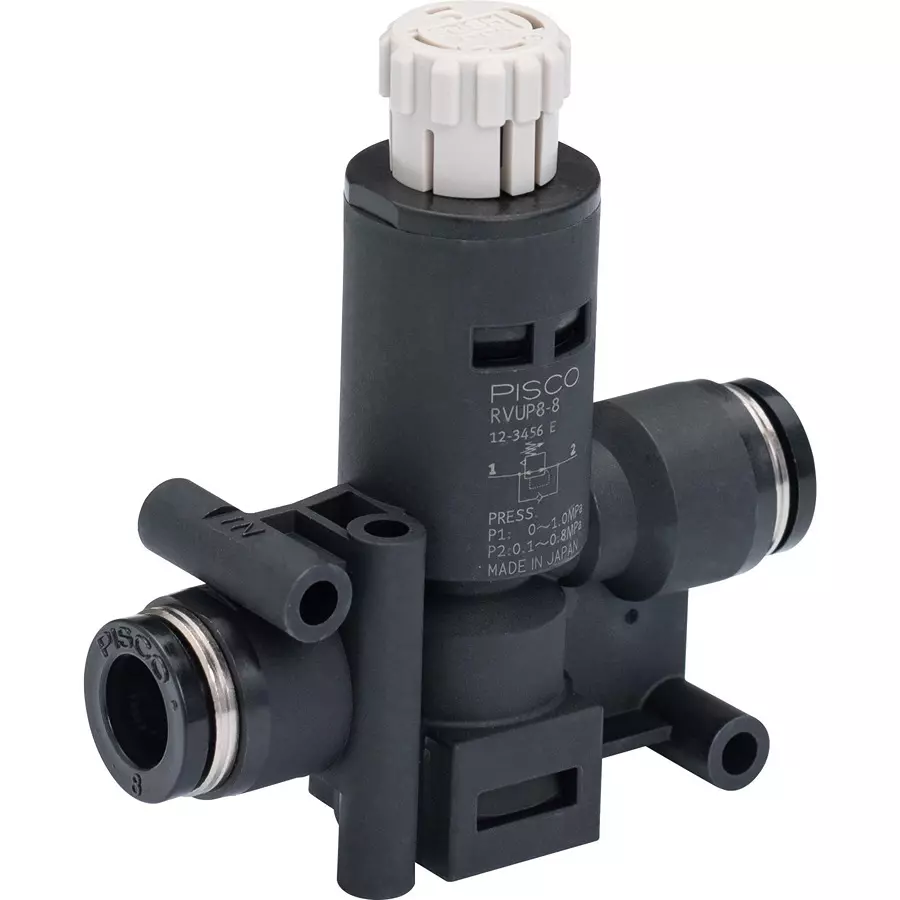 Buy PISCO Small Regulator Push-Lock Type Union 0.1 to 0.8 MPa, RVUP5/16 ...