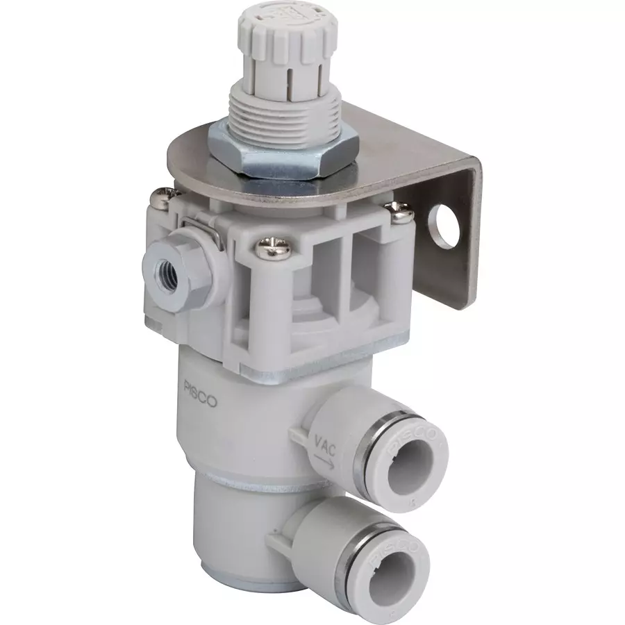 Buy PISCO Vacuum Regulator Push Lock Type 30 L/min Φ6 mm, RVZ6UM Online ...