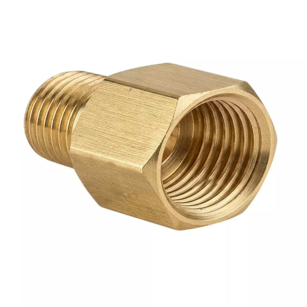 Buy RTQD Brass Male to Female Adapter in Golden Color, Size 1/2 x 3/8 ...