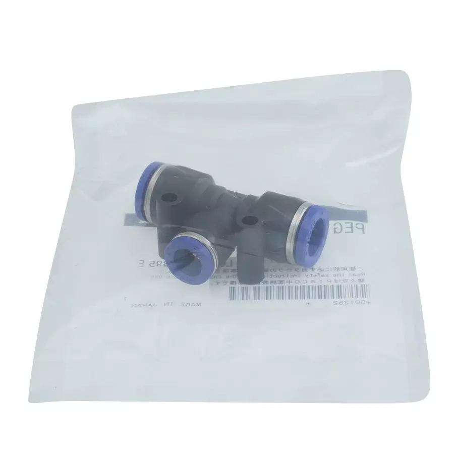 Buy PISCO 10.8 Φmm Outer Dia Tube Fitting SUS Union Tee Shape, PEG10-8SUS Online at Best Prices ...