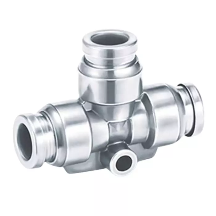 Buy SMC KQG2 Series Union Tee, 4 mm to 4 mm, Tube-to-Tube Connection ...