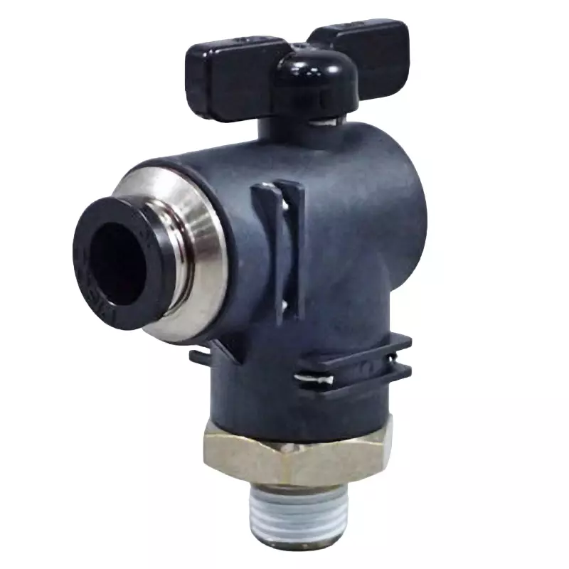 Buy PISCO Ball Valve Elbow 10 mm Dia 0 to 0.9 MPa, BVLC60-1002 Online ...