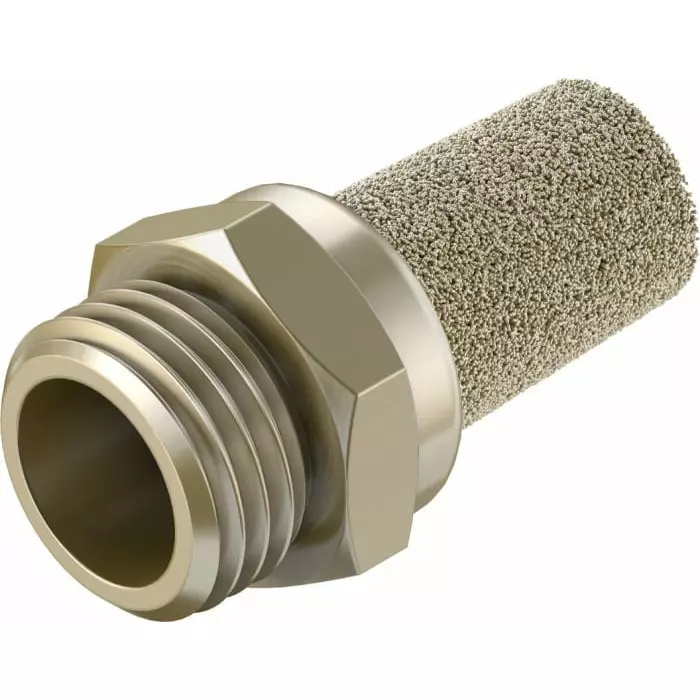 Buy Festo AMTE Brass, Bronze 10 bar Pneumatic Silencer, Threaded, G 1/4 ...
