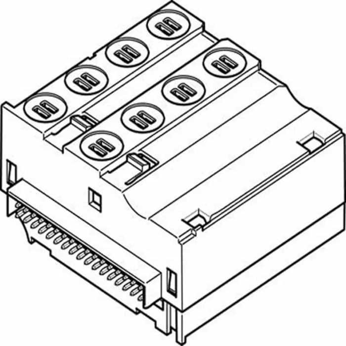 Buy Festo VMPAL Series 4 station Manifold for use with Valve Terminal ...