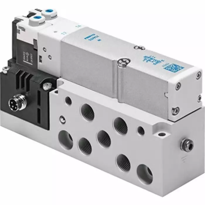 Buy Festo Pneumatic Solenoid Valve 5/3 inch, VMPA2-M1H-B-G1/8-PI Online ...