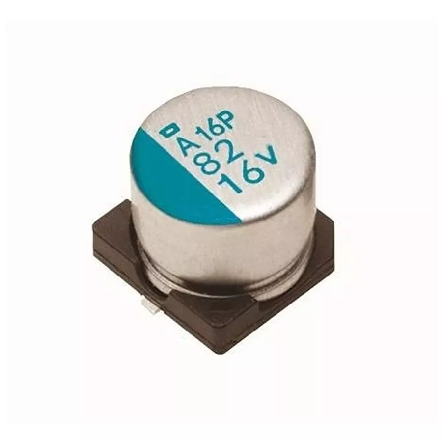 Buy CHEMI-CON Aluminum Polymer Capacitor 220 uF Capacitance 4 VDC SMD ...