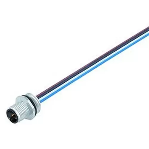 Buy BINDER Sensor Cord, 4P M12 Plug-Free End, 200 mm, 09-3431-433-04 ...