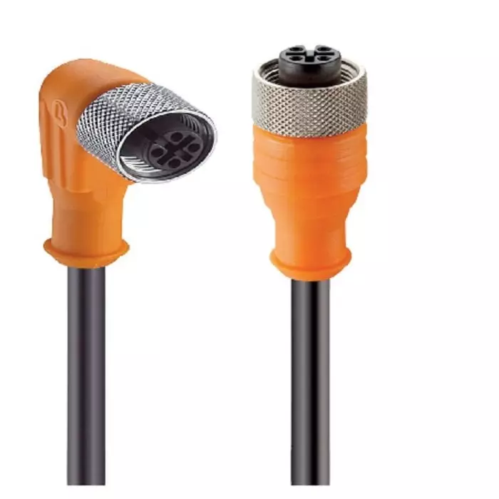 Buy WIKA Right Angle Female 4 way M12 to Straight Female 4 way M12 ...