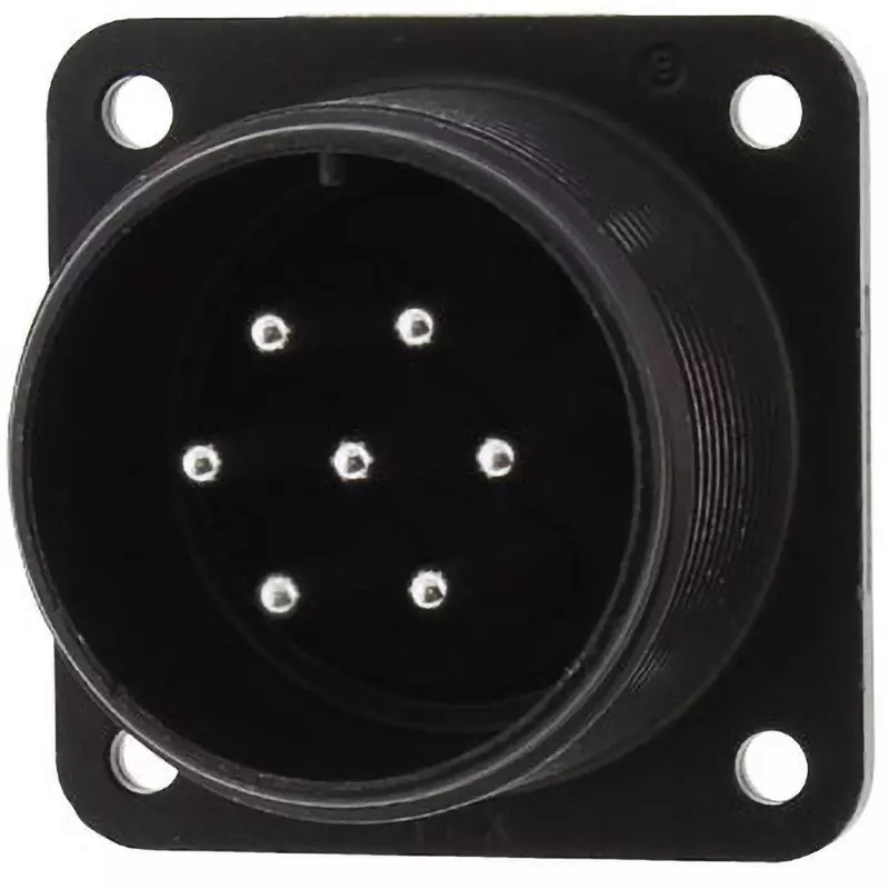 Buy JAE JL04V Series Panel Mounting Receptacle (Single Waterproof Type ...