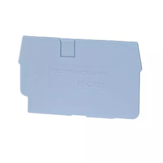 Buy Connectwell End Plate Grey 49.7x30.5x1.5 mm (LxHxW), EPCXM2.5 ...