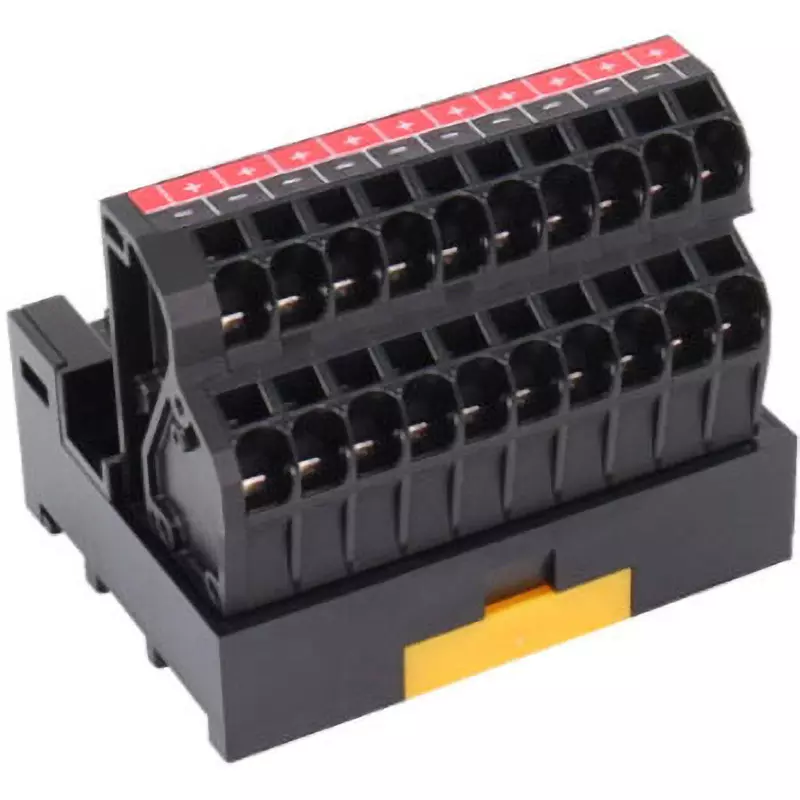 Buy Toyo Giken Assembly Terminal Block 5 mm Spacing DIN Rail Mounting ...