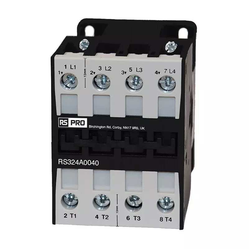 Buy RS PRO Contactor 3 Pole 24 V DC Coil Voltage 24 Amp Contact Current ...