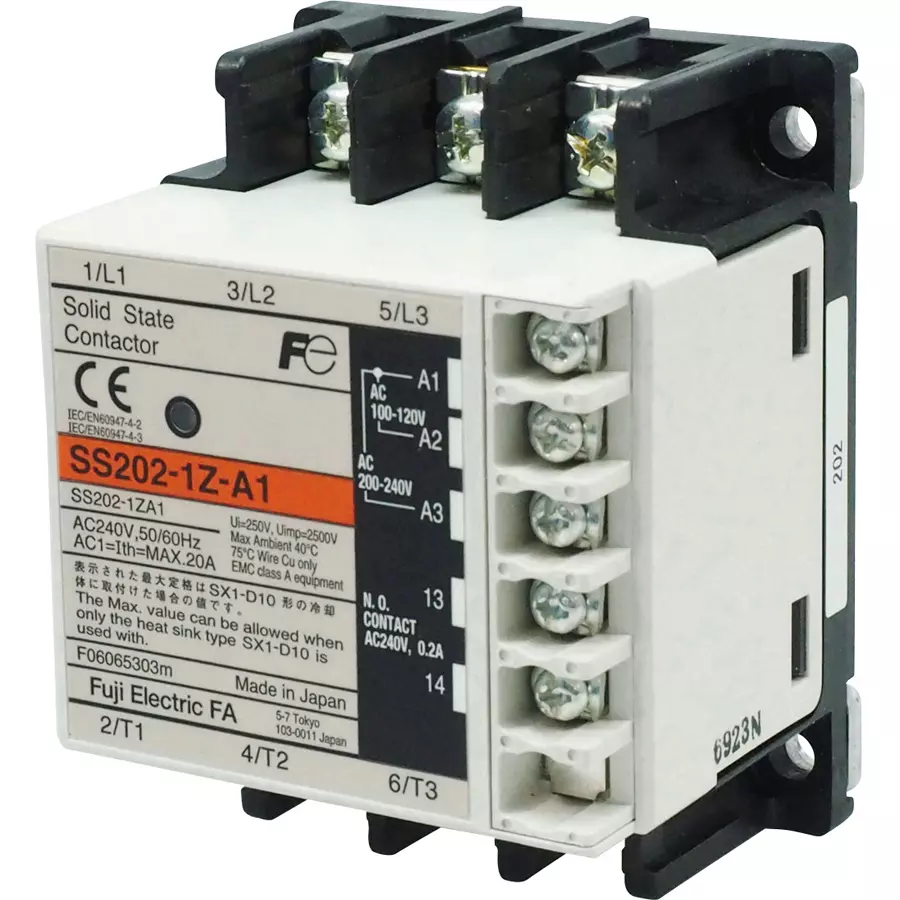 Buy Fuji Electric Tripolar Solid State Contactor AC100-240V Operating ...