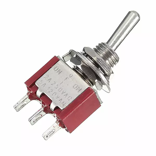 Buy GENERIC SPDT Toggle Switch 5 A 3-Pin 1000 Ω Insulation Resistance ...