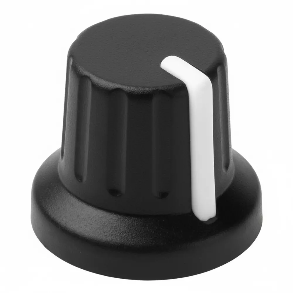 Buy DAVIES MOLDING 1101 Series Two-Shot Instrument Control Knob Black ...