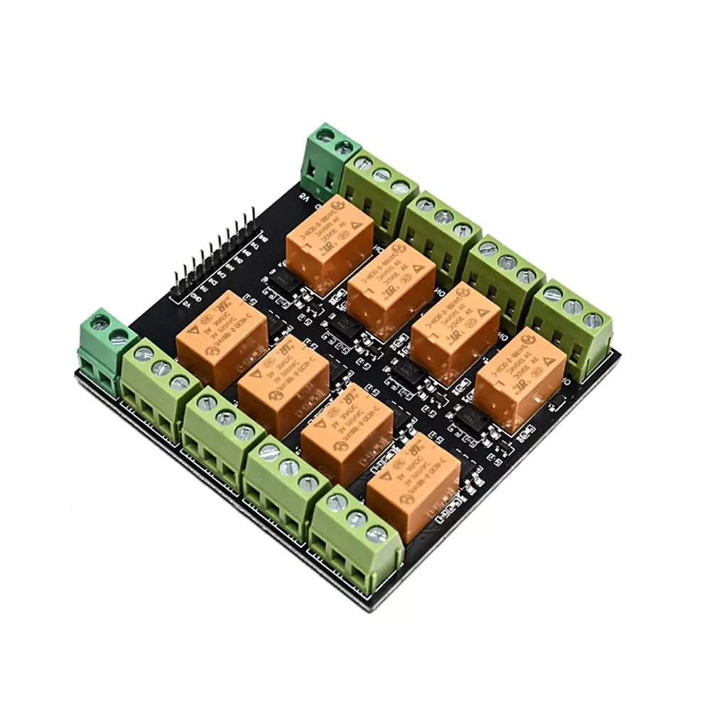 Buy SmartElex 5V, 3A 8-Ch Signal Relay Module Online at Best Prices ...