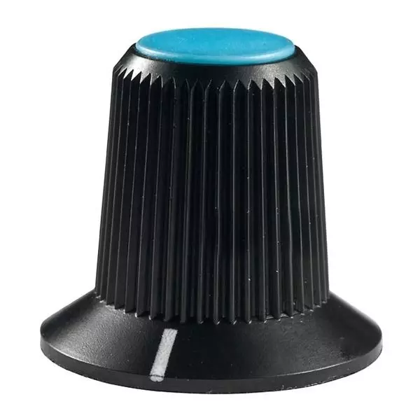 Buy NKK SWITCHES AT Series Cylindrical Knob with Skirt Knurled ...