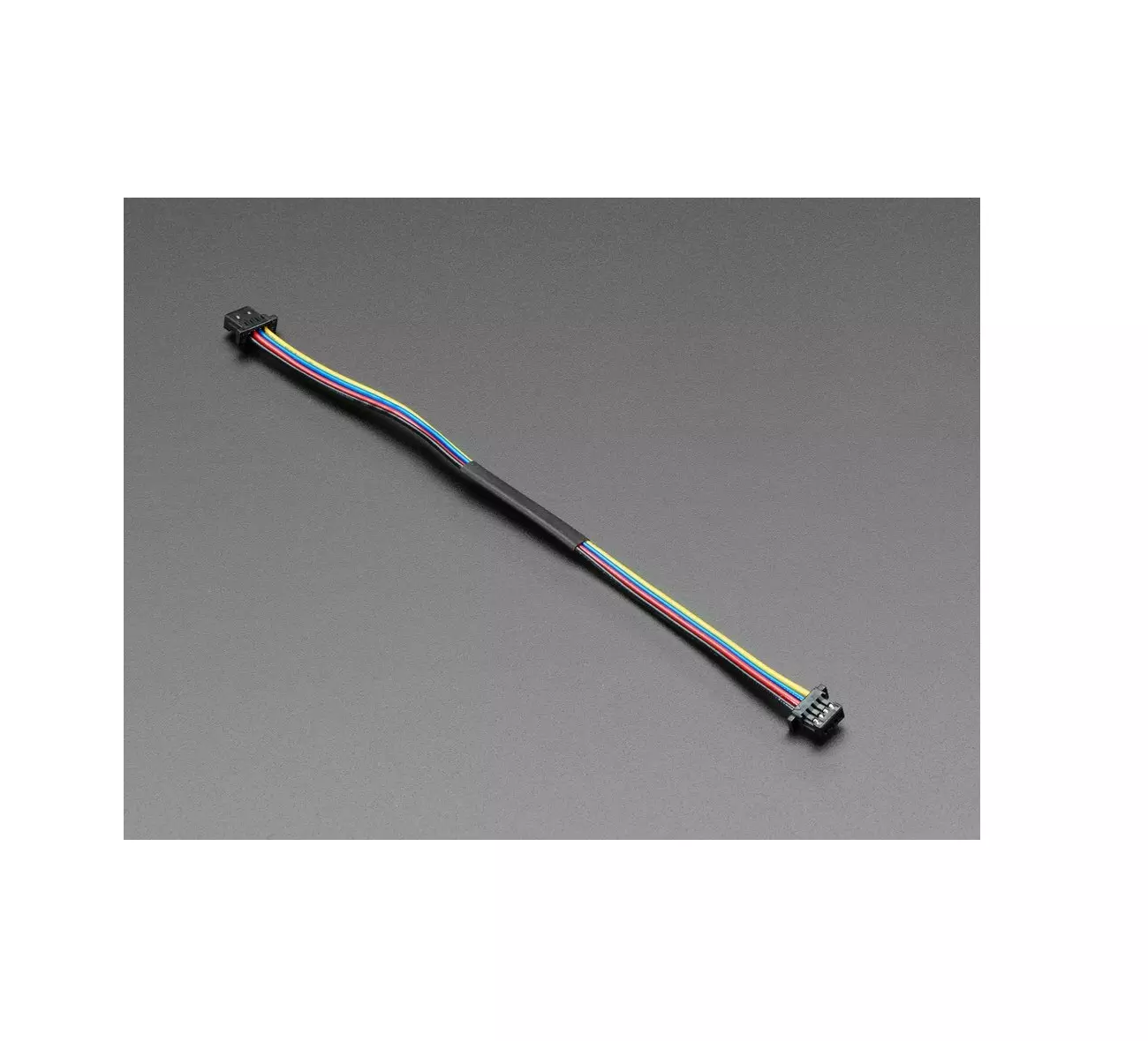 Buy ADAFRUIT STEMMA QT/Qwiic JST SH 4-Pin Cable 100 mm Long Online at ...