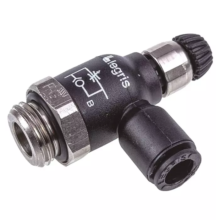 Buy Legris 7061 Series Tube Flow Regulator 6 mm Tube Inlet Port, 7061 06 13 Online at Best ...