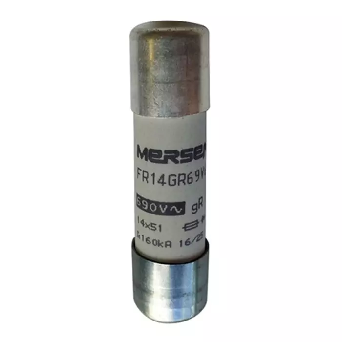 Buy Mersen FF Cartridge Fuse 25 A 500 V DC, 690 V AC & 700 V AC 14x51 ...