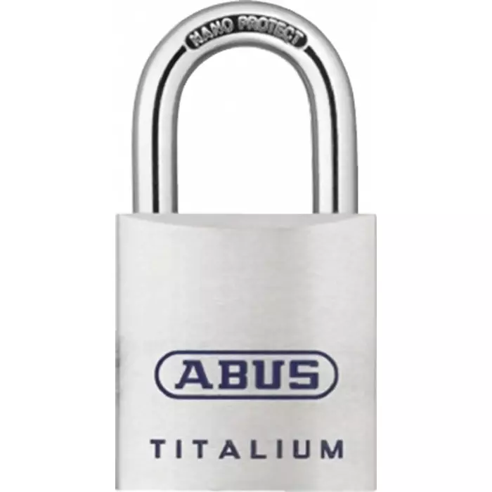 Buy ABUS Key Weatherproof Titanium Weatherproof Padlock 7 mm Shackle 40 ...