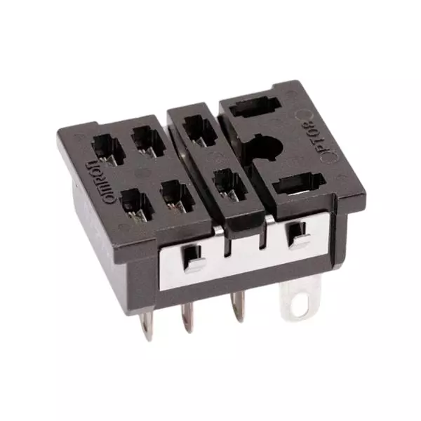 Buy Omron Relay Socket Solder Terminal Termination, PT08 Online at Best ...