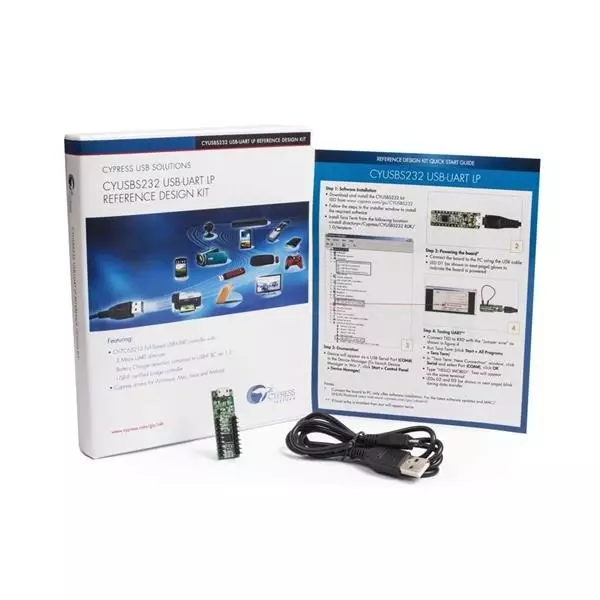 Buy Infineon USB to UART Reference Design Kit, CYUSBS232 Online at Best ...