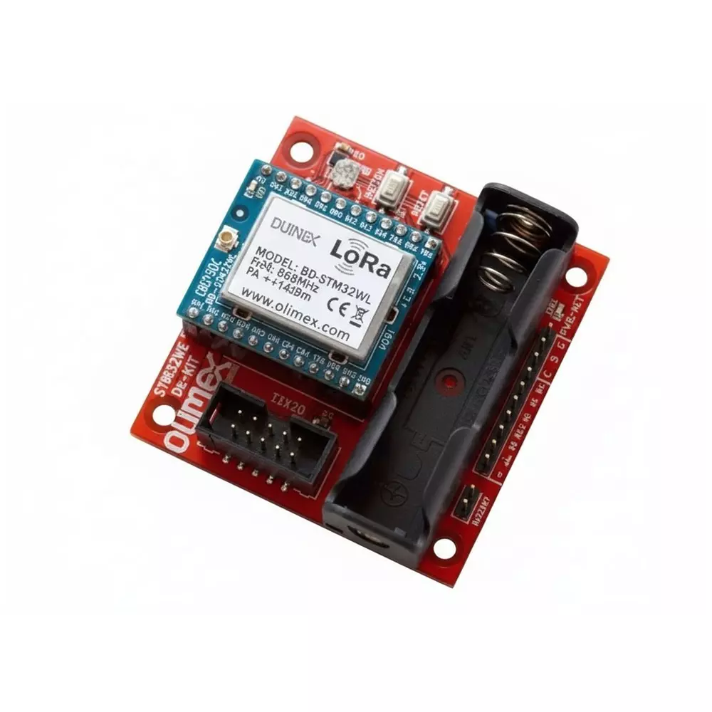 Buy Olimex Development Kit 868 MHz to 915 MHz Frequency, LoRa-STM32WL ...