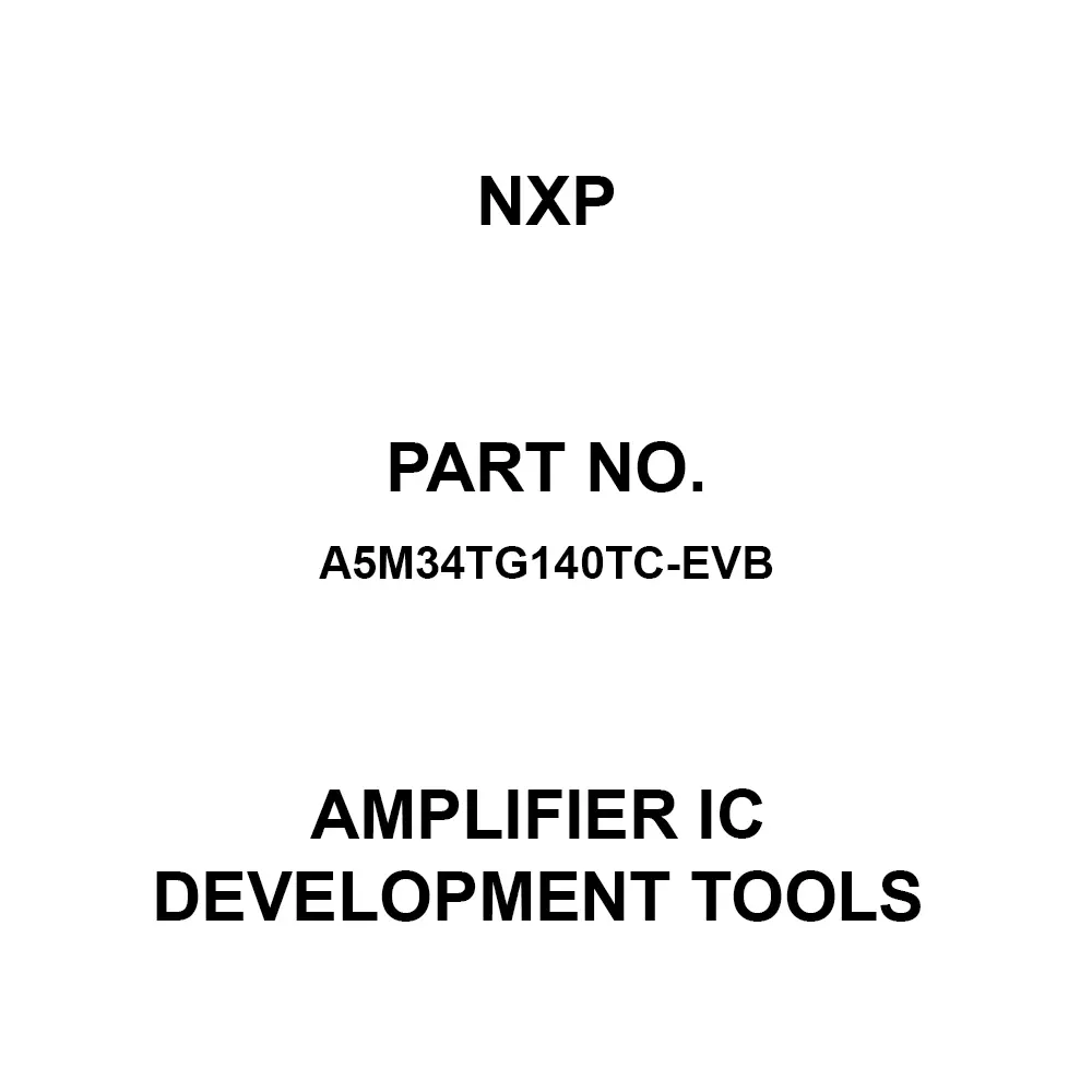 Buy NXP Evaluation Board for A5M34TG140-TC, A5M34TG140TC-EVB Online at ...