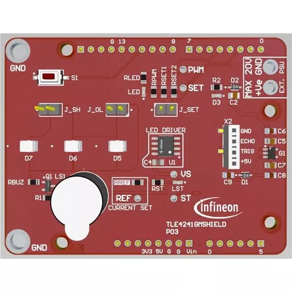 Buy Infineon Evaluation Board 8 to 40 V Operating Supply Voltage ...
