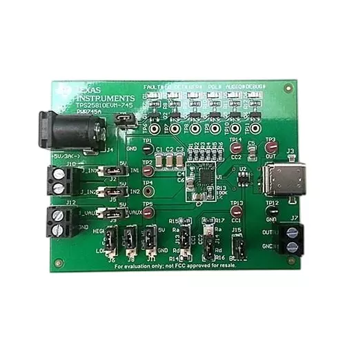 Buy TEXAS INSTRUMENTS USB Type-C Evaluation Module, TPS25810EVM-745 ...